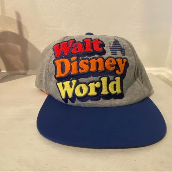 Disney | Accessories | New Disney World Cap Hat Embroidery Stitch Retro ...